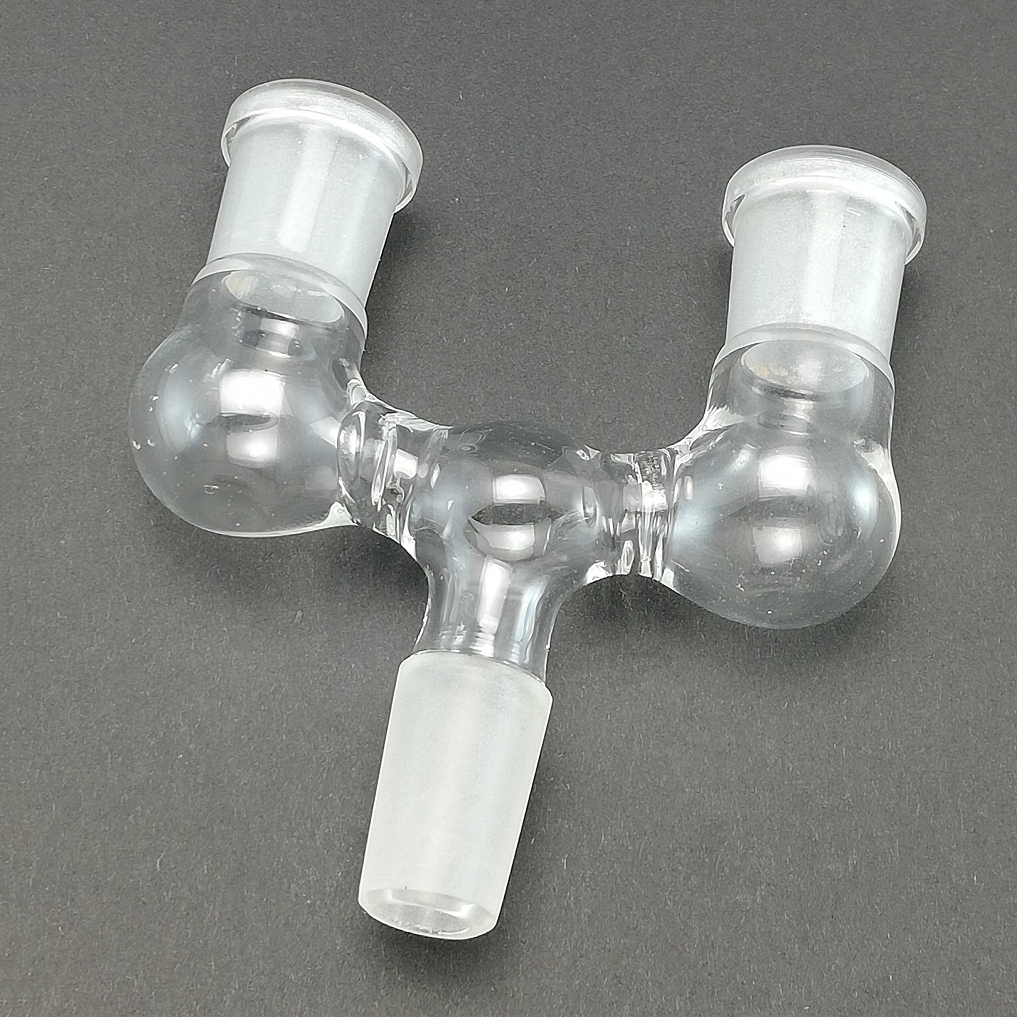 Glass Adapter - Two Way Spliter - 14mm – the daberHashery nz